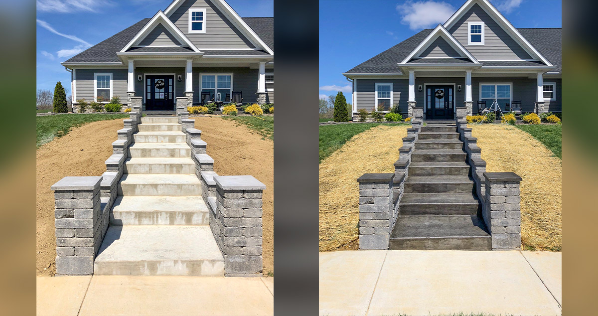 Front Steps - Project by David at Menards®