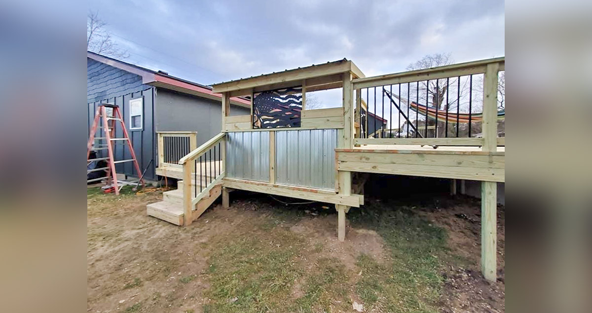 Our Massive Deck - Project by Joshua at Menards®