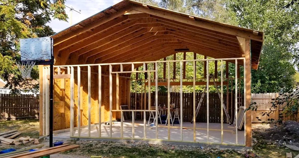 Garage with Loft - Project by Tyson at Menards®