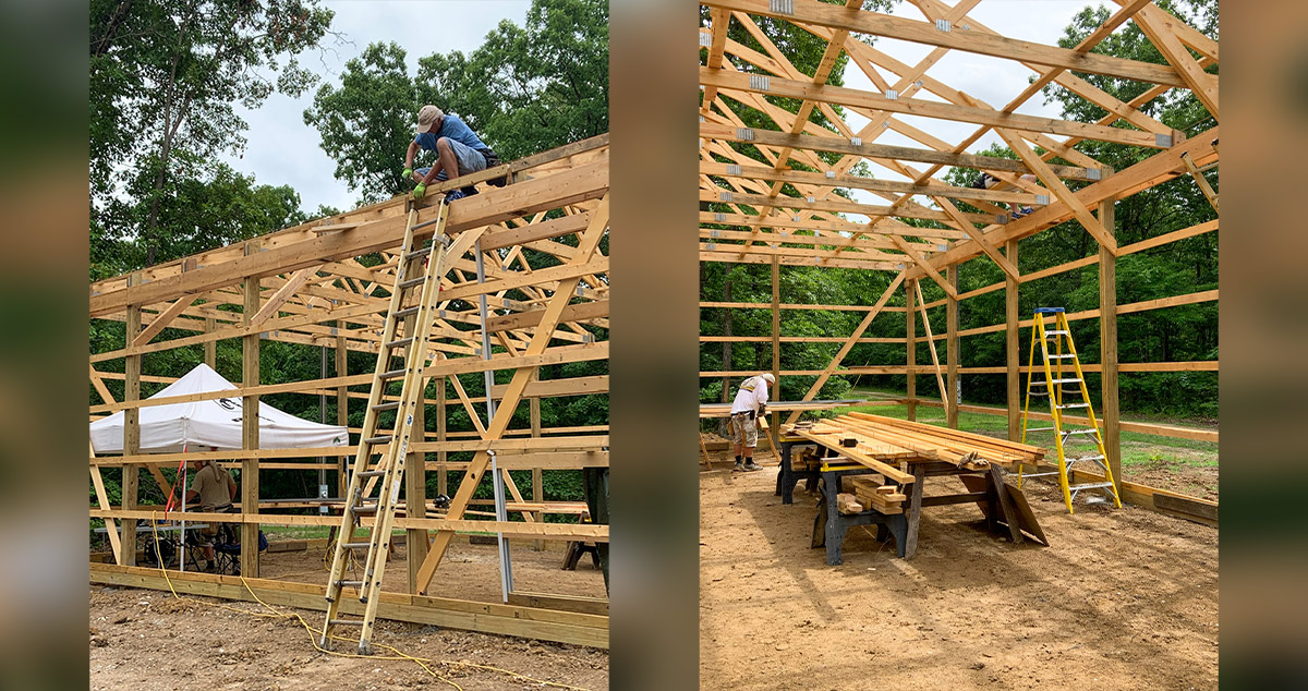 Easy Pole Barn - Project by Joleen at Menards®