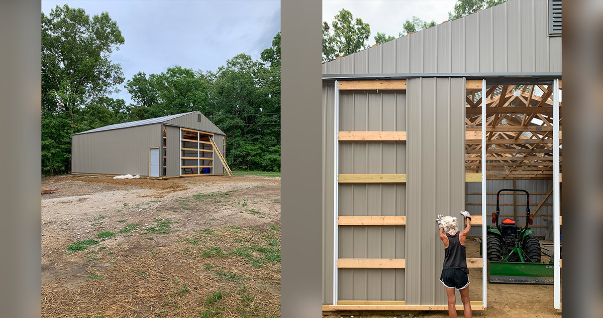 Easy Pole Barn - Project by Joleen at Menards®