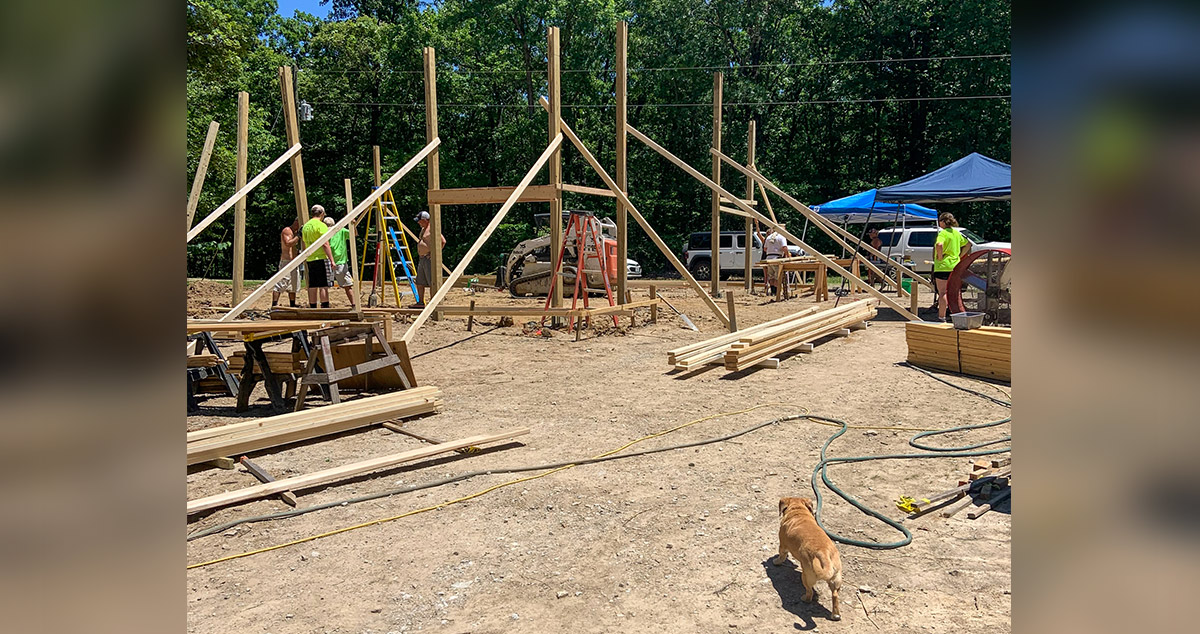 Easy Pole Barn - Project by Joleen at Menards®