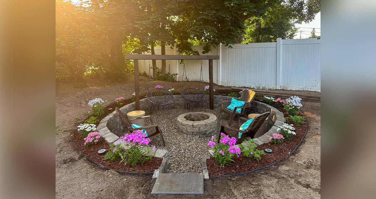 In-Ground Outdoor Fire Pit - Project by Kayleigh at Menards®