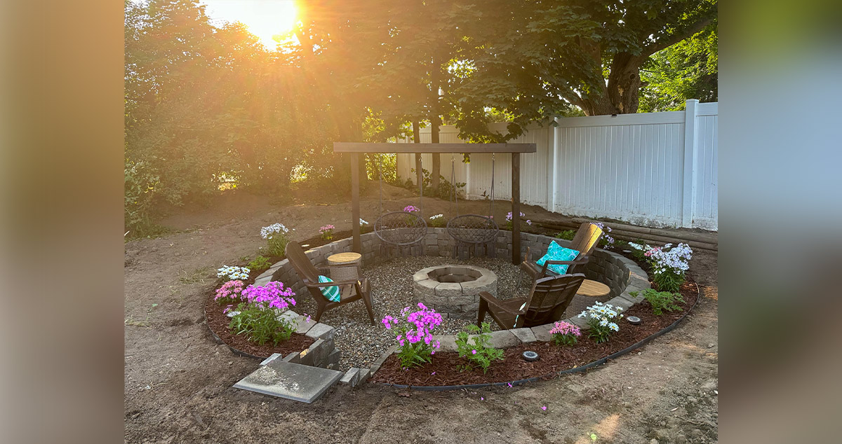 In-Ground Outdoor Fire Pit - Project by Kayleigh at Menards®