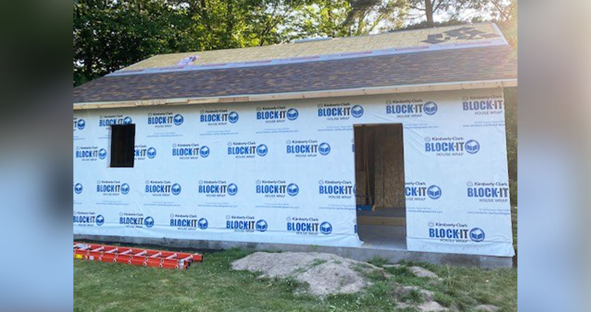 Custom Garage - Project by Dennis at Menards®