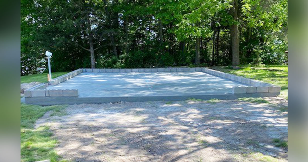 Custom Garage - Project by Dennis at Menards®