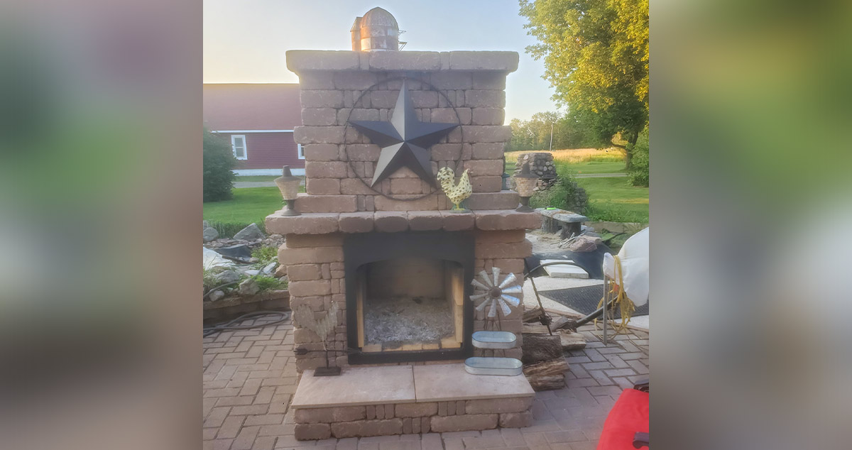Fireplace Bar - Project by Elizabeth at Menards®