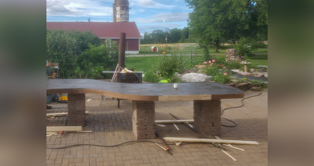 Fireplace Bar - Project by Elizabeth at Menards®