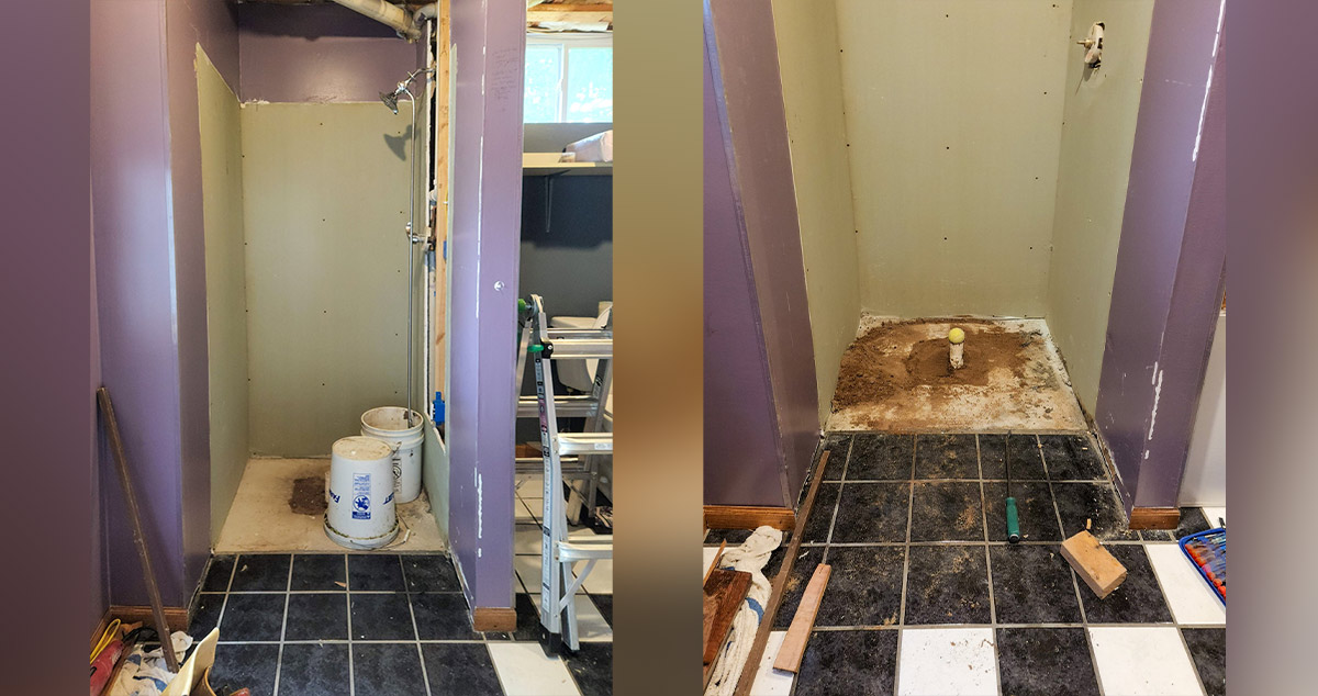Bathroom with Walk-In Tub - Project by Arlita at Menards®