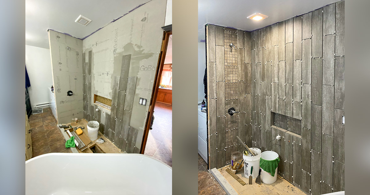 DIY Bathroom Redo - Project by Heather at Menards®