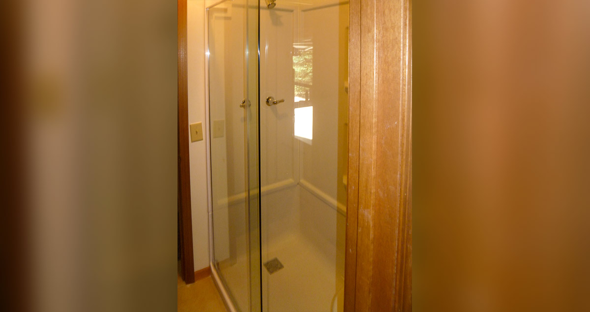 Full Size Shower & Laundry Area - Project by Roland at Menards®