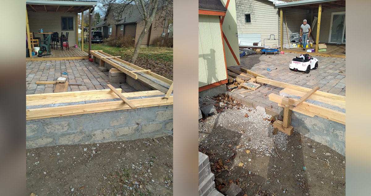 Backyard Patio Add-Ons - Project by Barry at Menards®