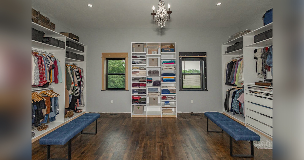 Spacious Master Closet - Project by Jeff at Menards®