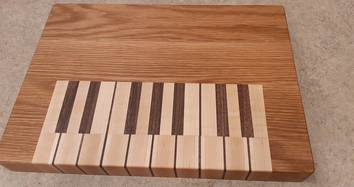 Piano Cutting Board - Project by William & Isaac at Menards®