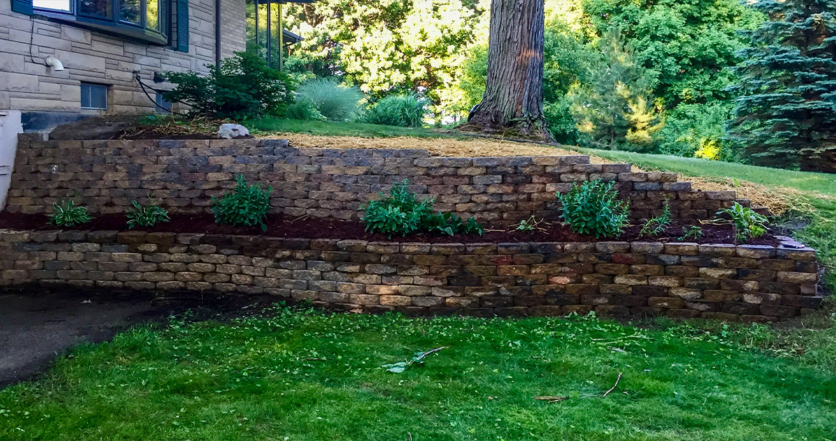 Retaining Wall Replacement - Project by Steve at Menards®