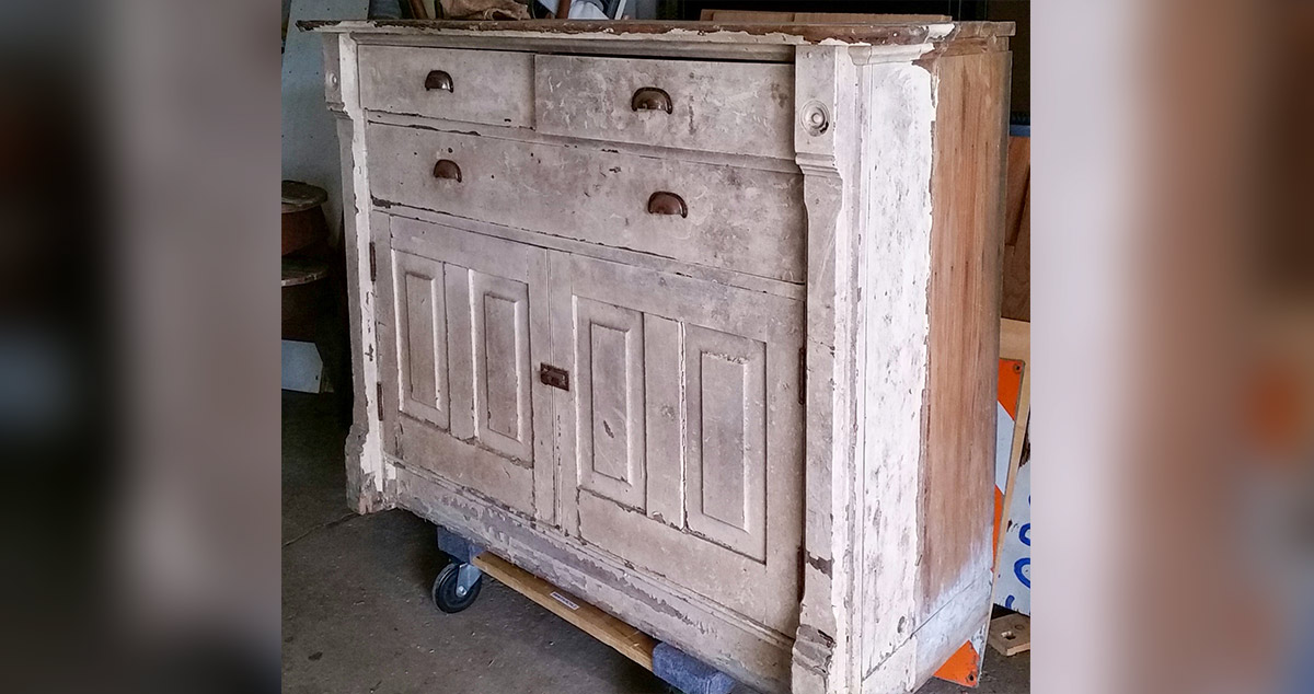 Lincoln Era Farm Cabinet - Project by Debbie at Menards®