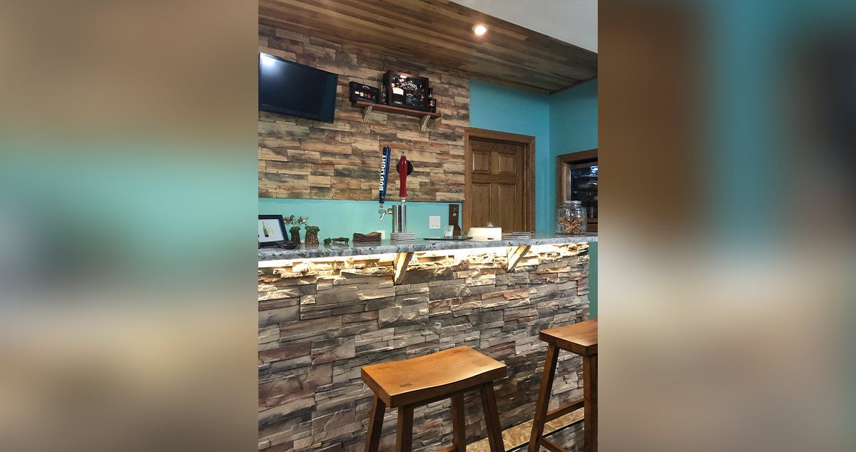 Our Bar - Project by Scott at Menards®