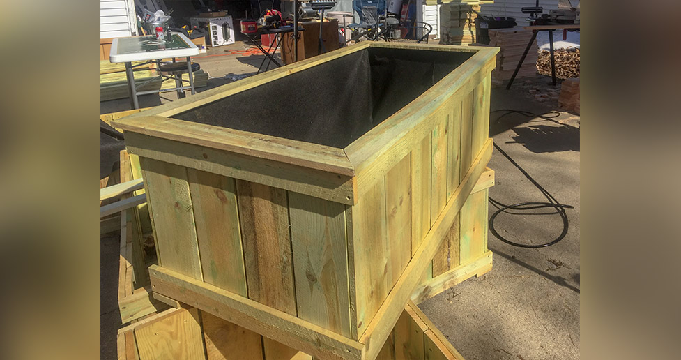 Garden Boxes - Project by Jerry at Menards®