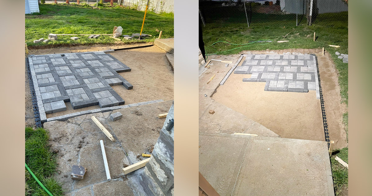 Holland Paver Patio - Project by Matt at Menards®