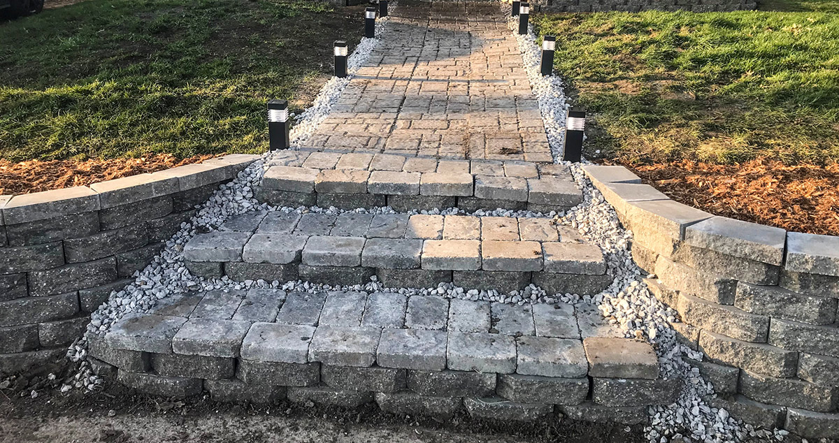 Curb Appeal Retaining Wall - Project by Robert at Menards®