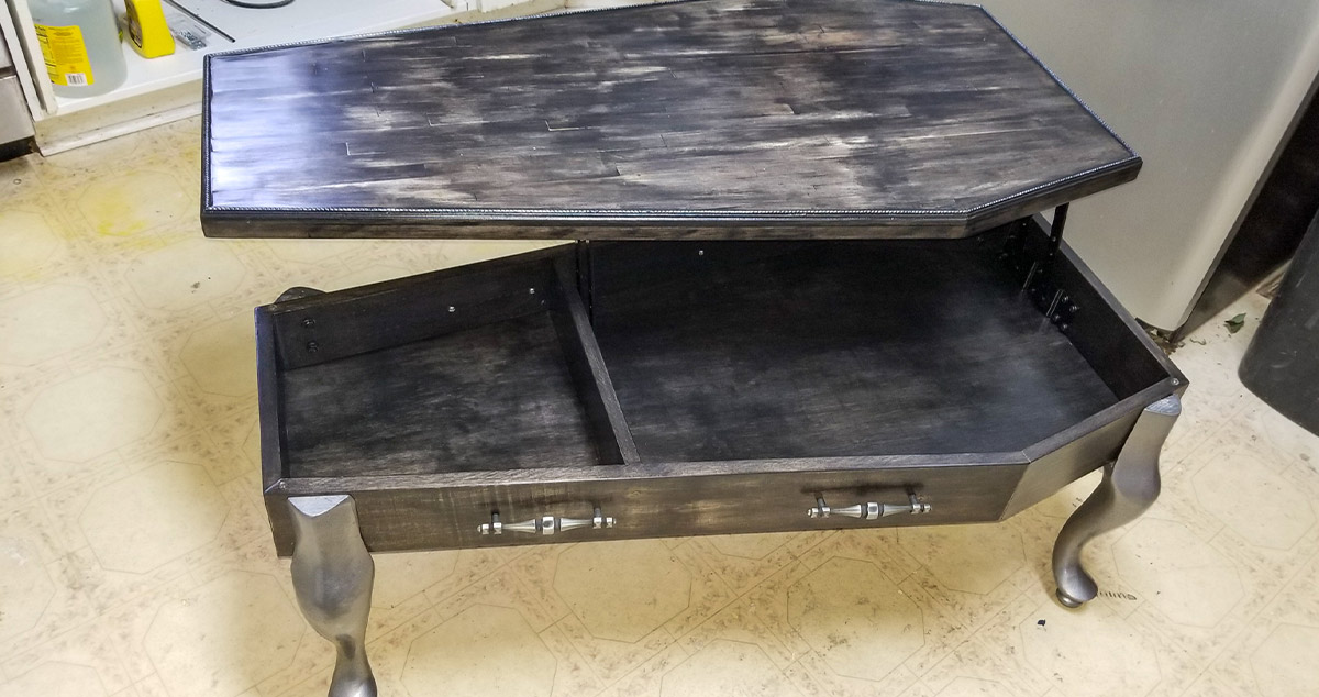 Coffin Coffee Table - Project by Amanda at Menards®