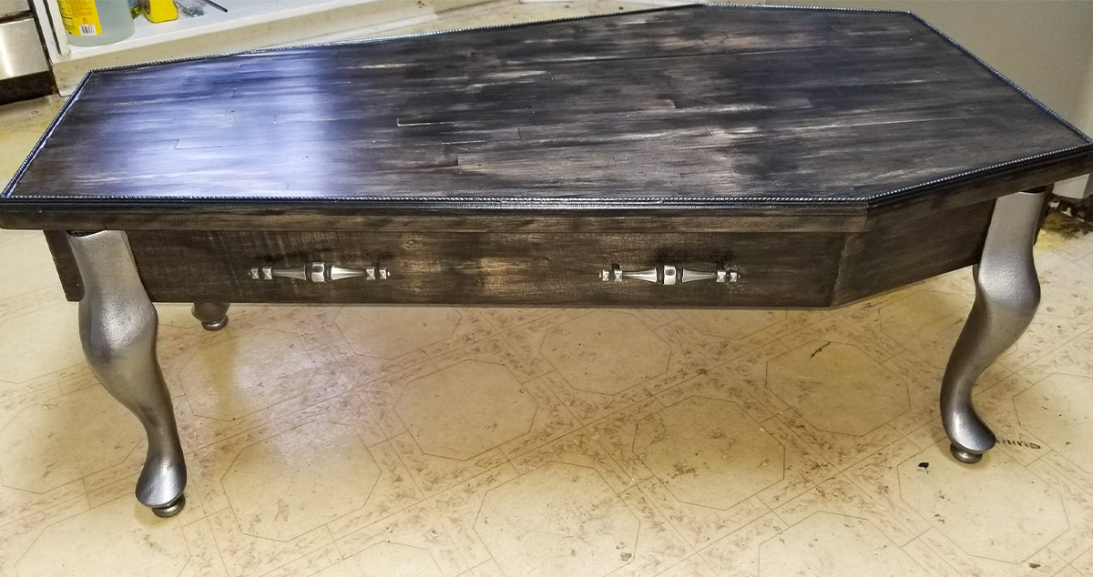 Coffin Coffee Table - Project by Amanda at Menards®