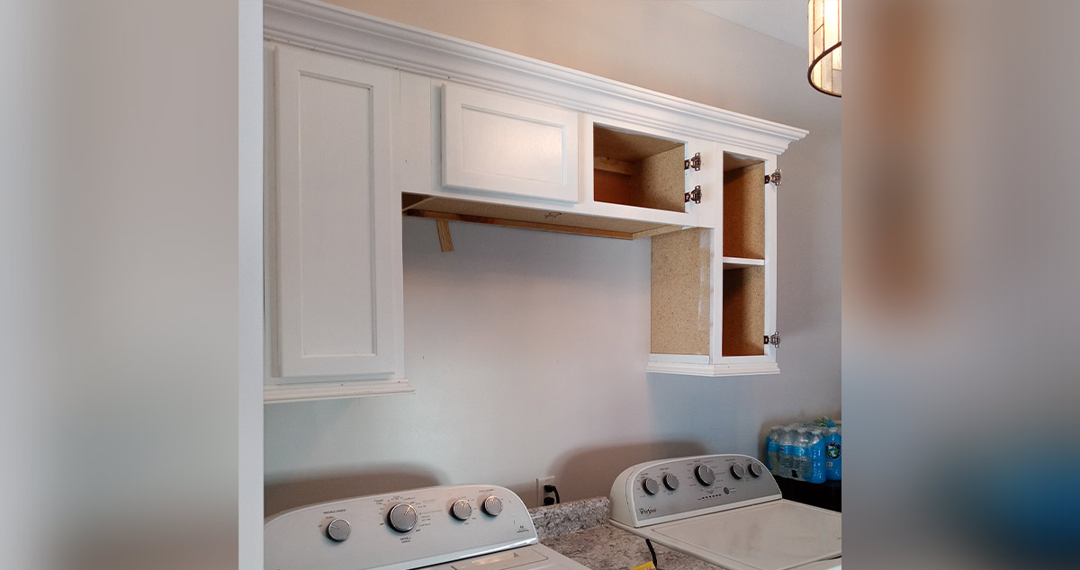 Functional Laundry Room - Project by Amy at Menards®