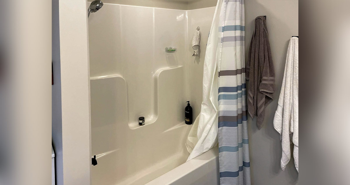 Standard Tub & Shower to Beautiful Walk-In Shower - Project by Emily at ...