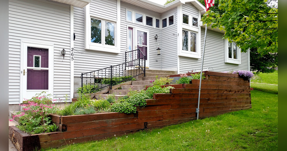 Front Yard Brick & Wall Project - Project by Calvin & Susan at Menards®