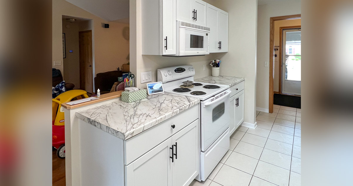 Updated Kitchen Cabinets - Project by Howard at Menards®