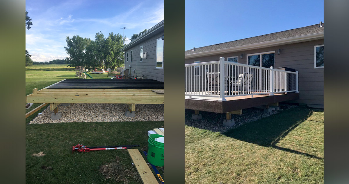 Menards® Deck - Project by Matt at Menards®
