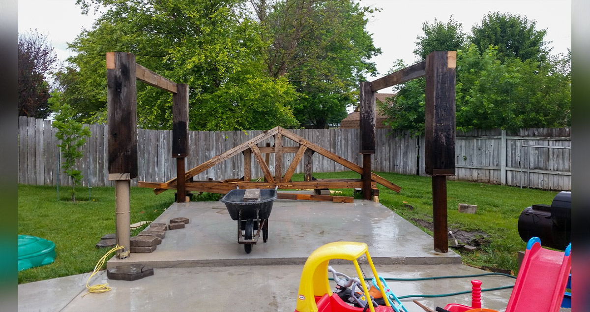 Ultimate Patio Pavilion - Project by Mitch at Menards®