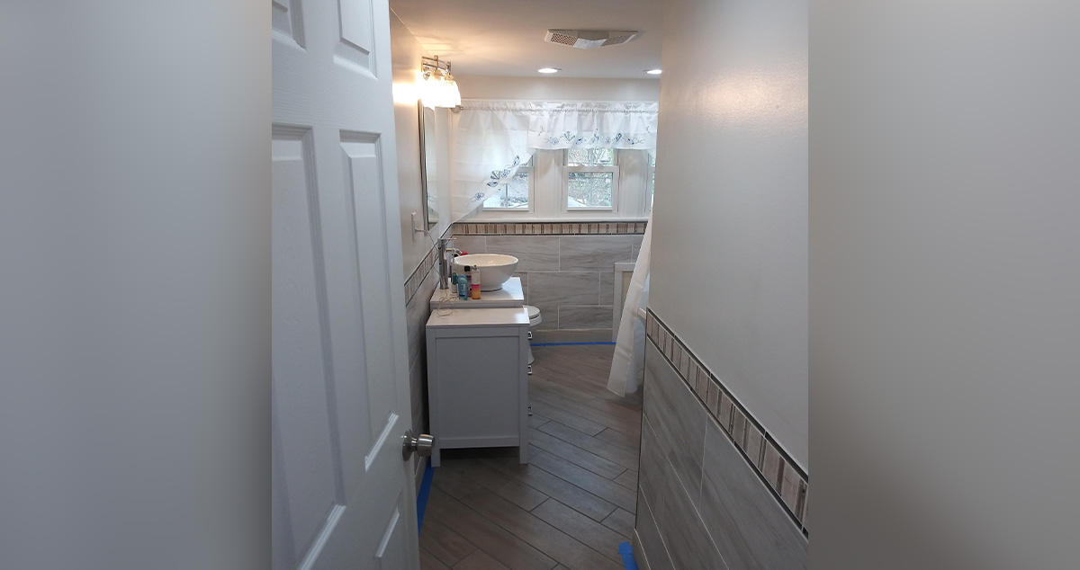 Upstairs Bathroom Addition - Project by Nathan at Menards®