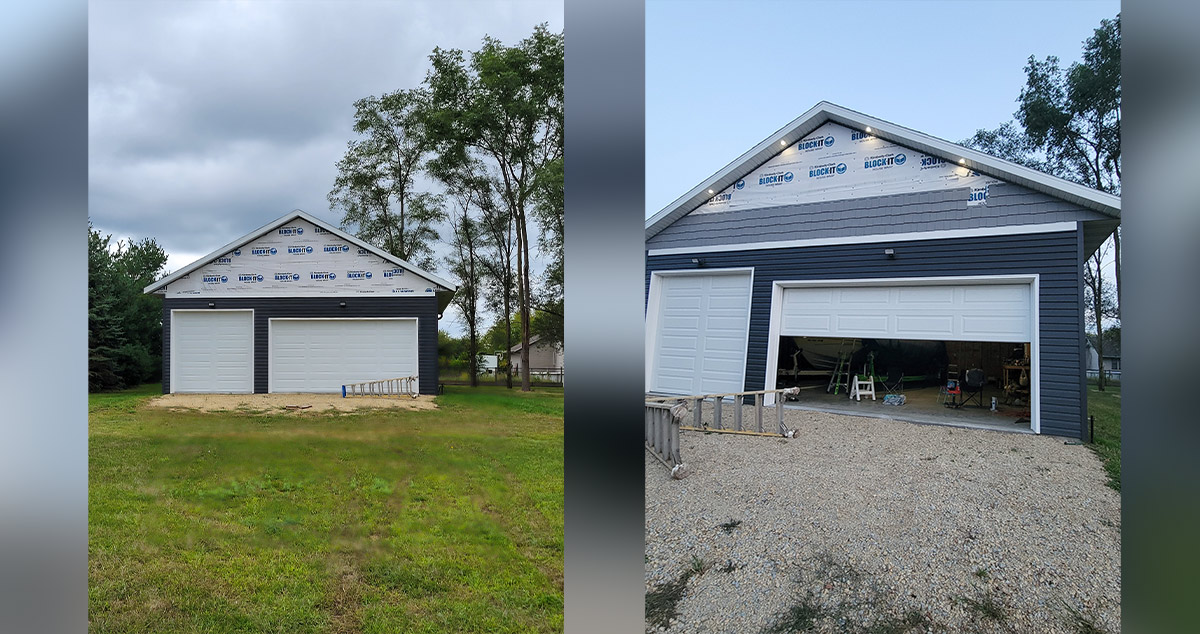 Garage Project - Project by Ted at Menards®