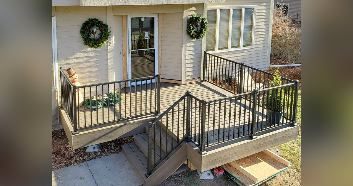 Front Deck Build - Project by Josiah at Menards®