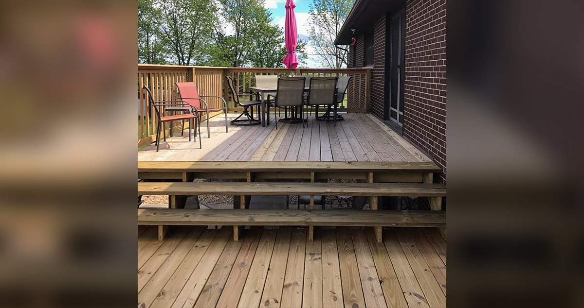 Porch/Pool Deck - Project by Adam at Menards®