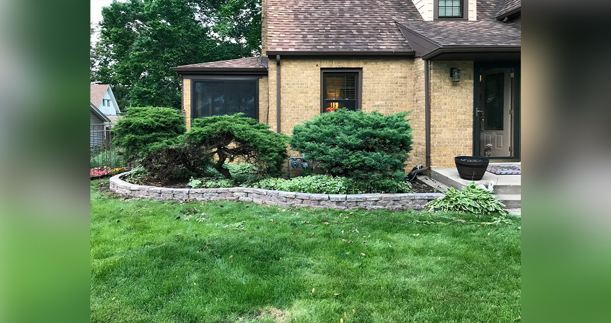 Old Home Landscaping Rehab - Project by Steven at Menards®