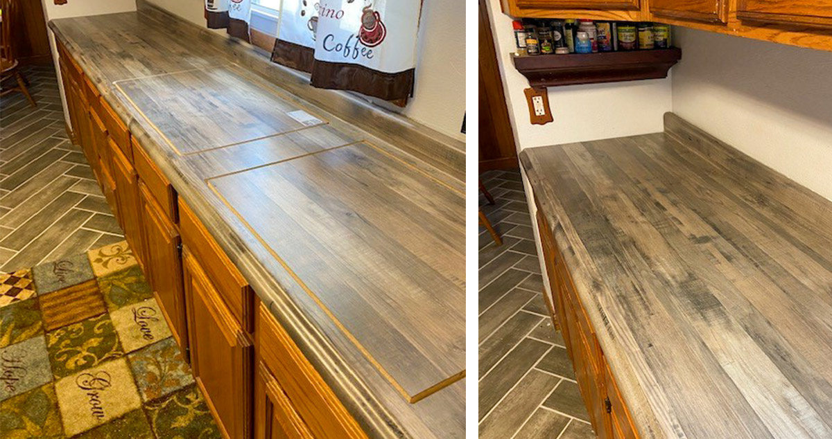 Replaced Old Countertop - Project by Robert at Menards®