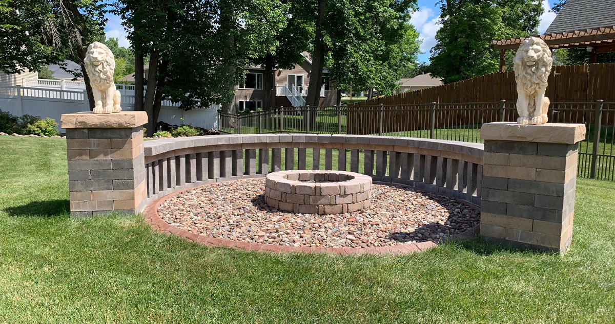 Backyard BBQ & Fire Pit - Project by Jose at Menards®