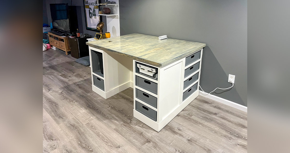 Craft Table - Project by David at Menards®