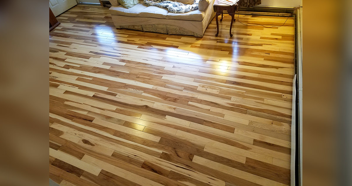 Hardwood Flooring - Project by Jeff at Menards®