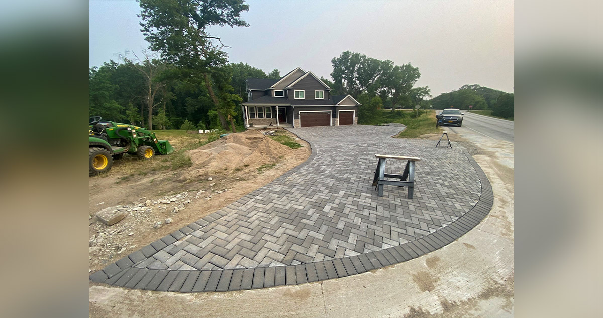 My Paver Driveway - Project by Chad at Menards®