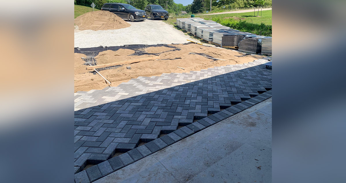 My Paver Driveway - Project by Chad at Menards®