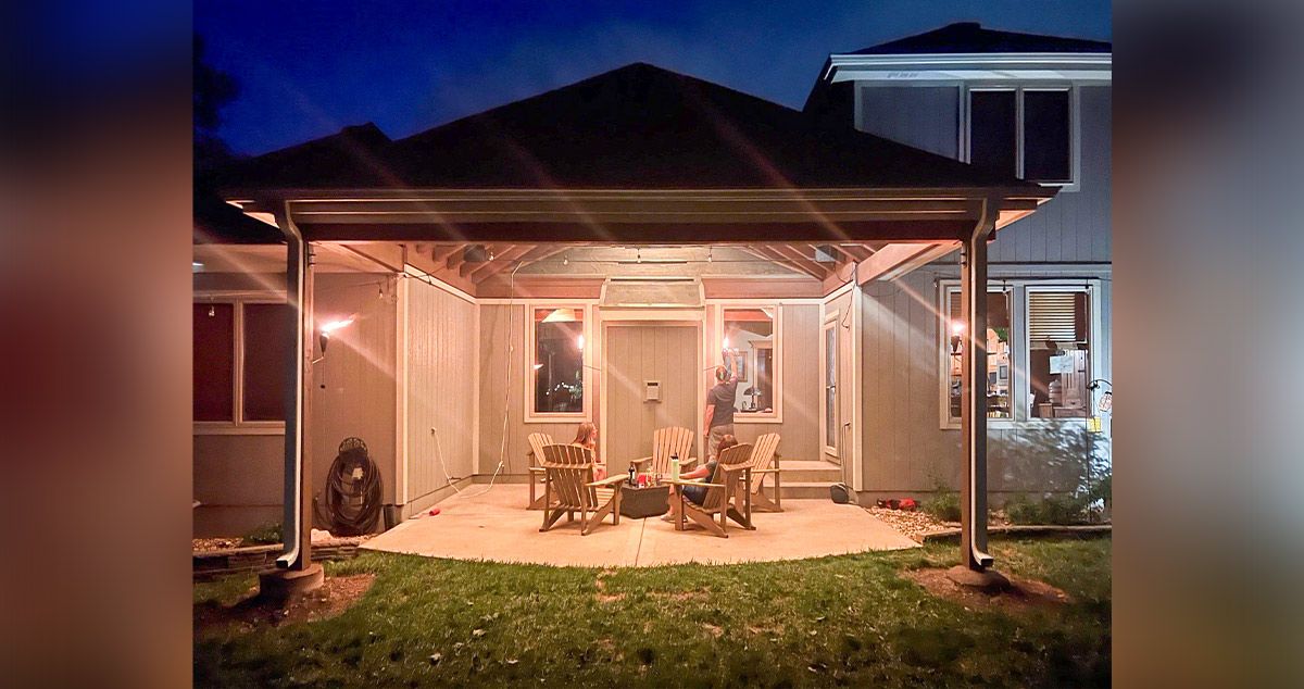 Patio Roof Addition - Project by Adrian at Menards®