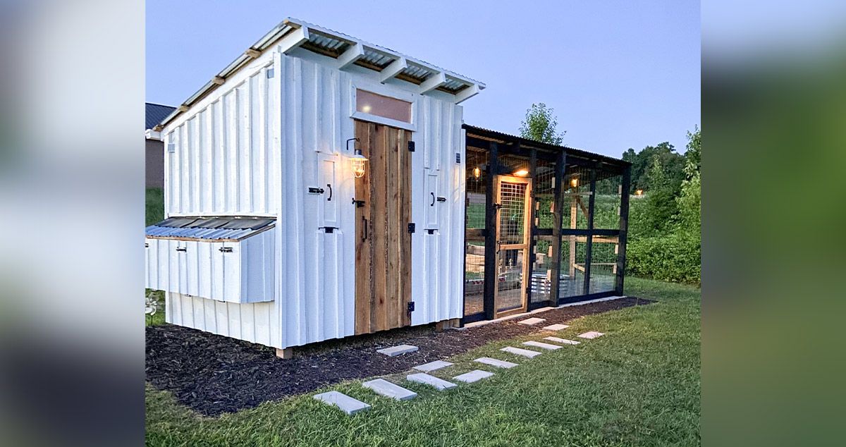 Custom Chicken Coop - Project by Jennie at Menards®