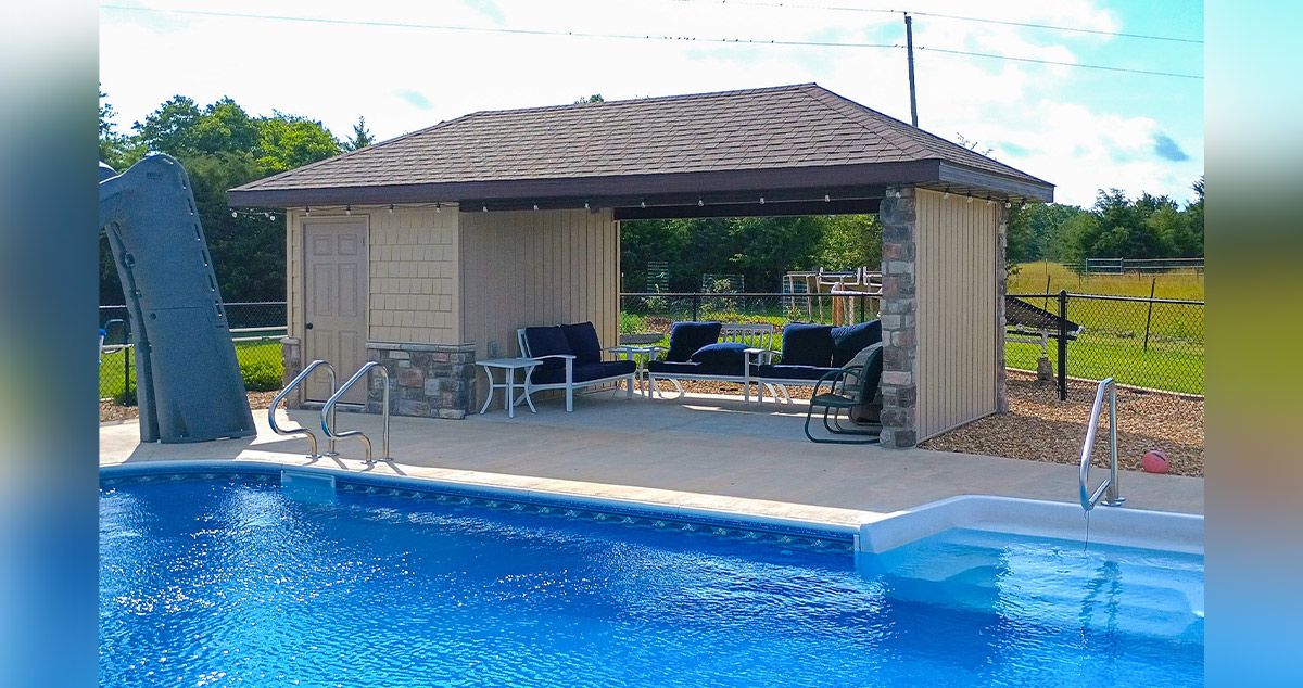 One-of-a-Kind Pool House - Project by Sean at Menards®