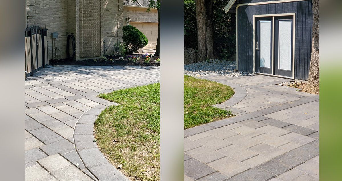 Large Paver Walkway - Project by Gary at Menards®