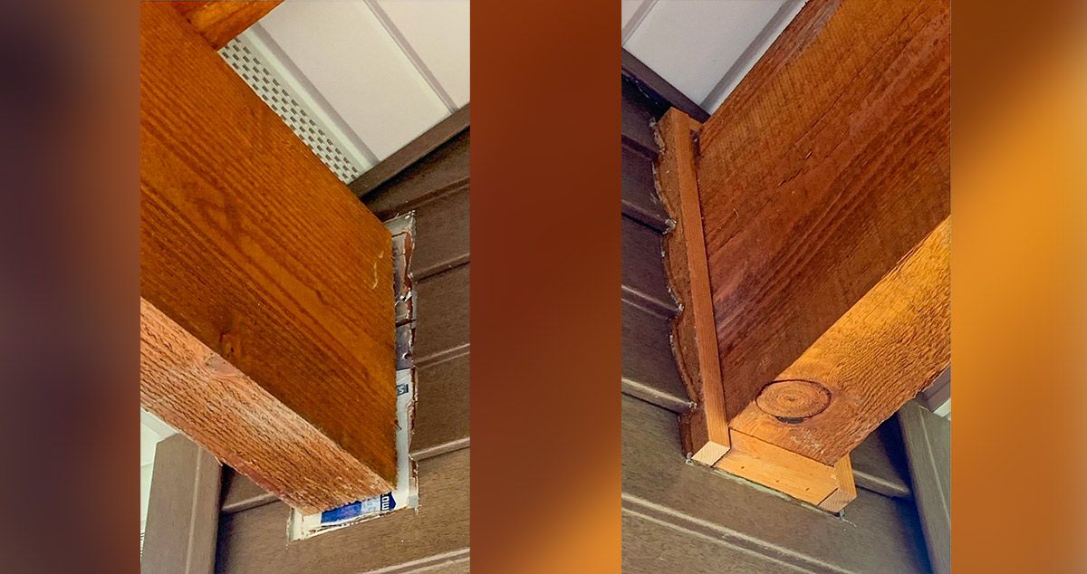 16-Post Porch - Project by Jennifer at Menards®