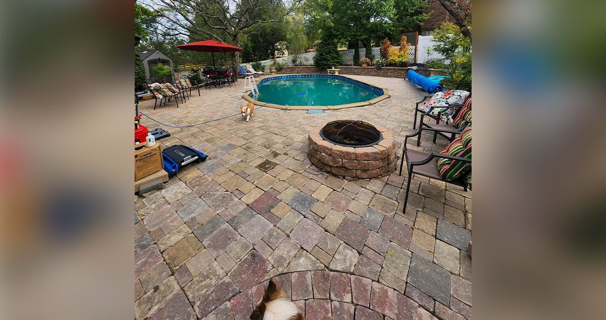 Backyard Pool Oasis - Project by Jerry at Menards®
