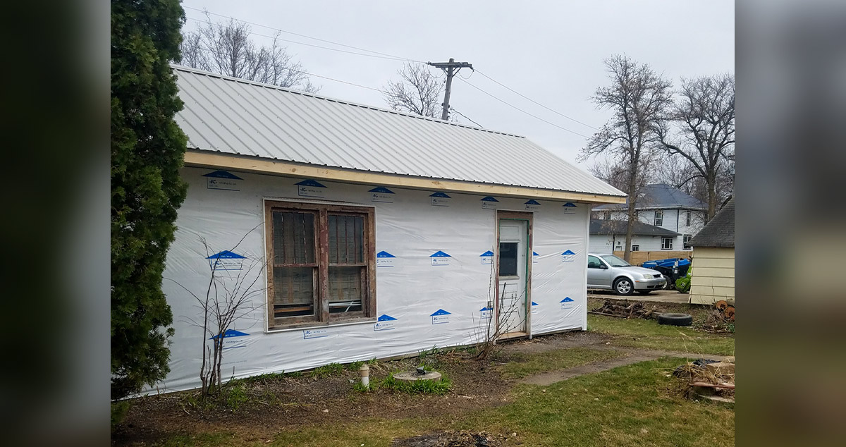 Garage Siding & Roof - Project by Justin at Menards®